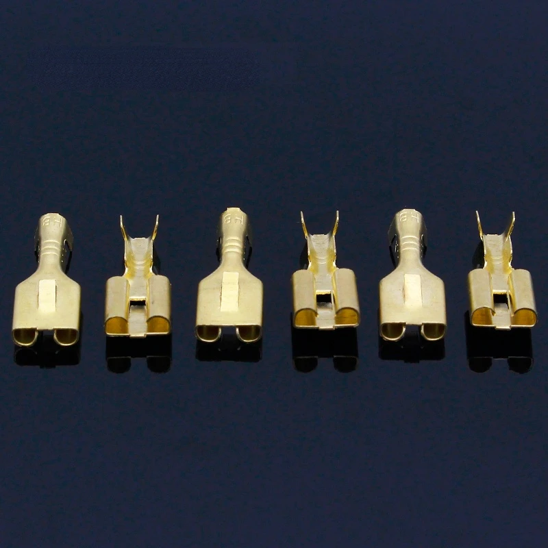 6-3mm-Female-Crimp-terminal-Connectors-Automotive-Connector-Spade ...