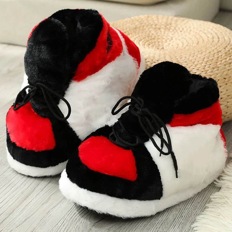 Woman Male Foam Sneakers Bread Fat Slippers Size Women's/Men Winter ...