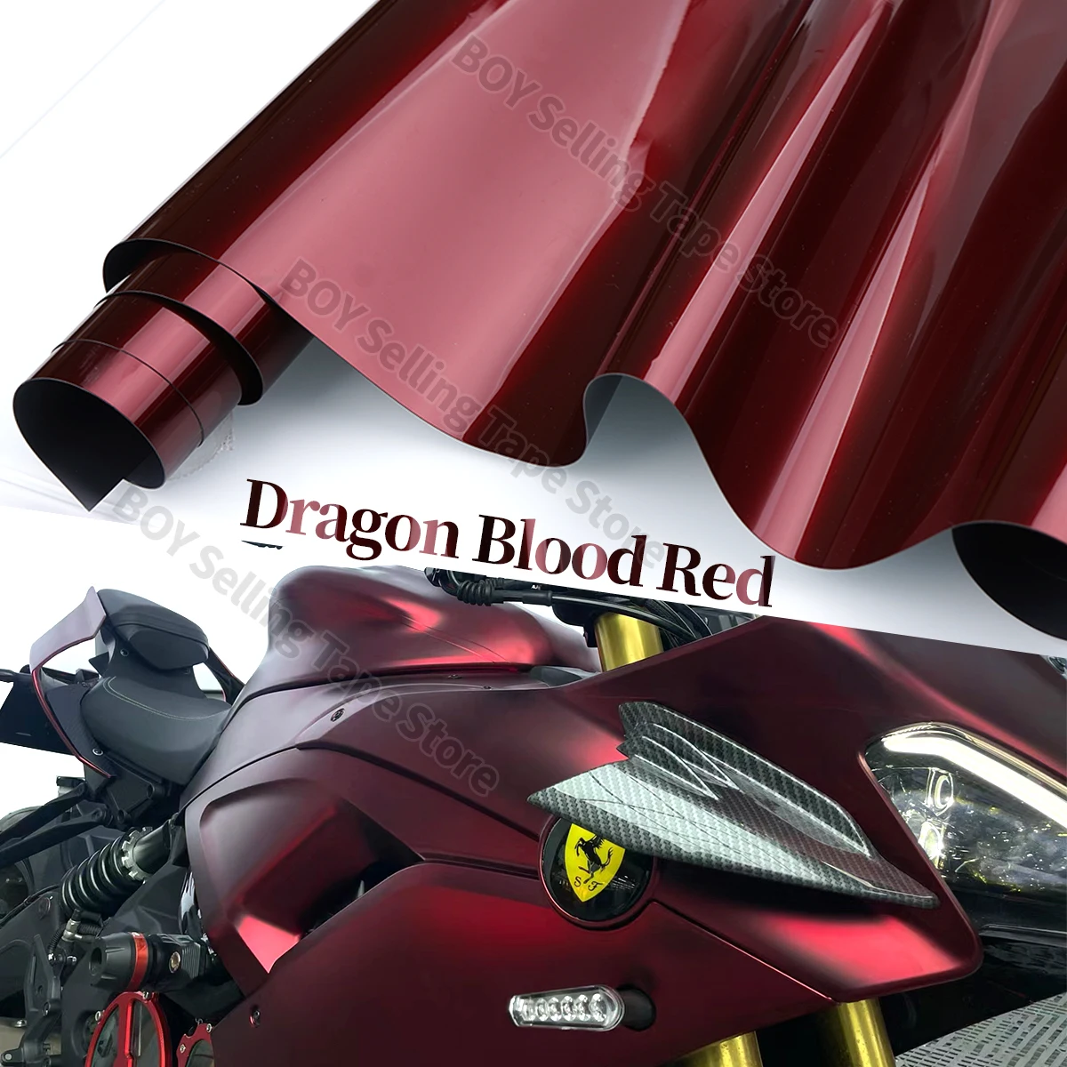 Motorcycle-Wrap-Car-Vinyl-Film-High-Glossy-Liquid-Metallic-Dragon-Blood ...