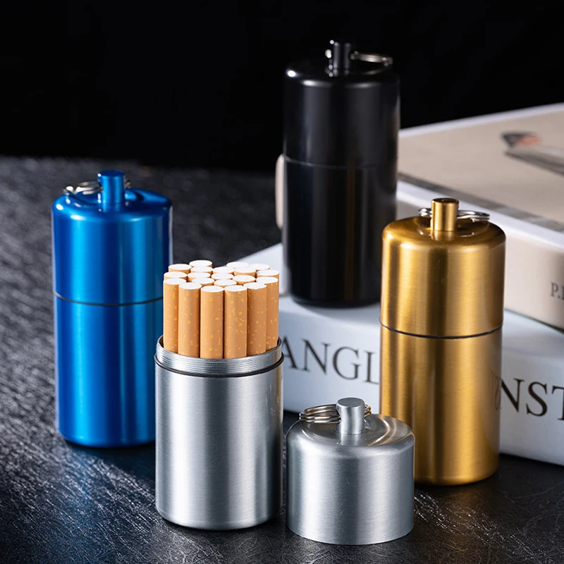 1pc-Zinc-Alloy-Cigarette-Case-Portable-Mini-Waterproof-Metal-Cigarette ...