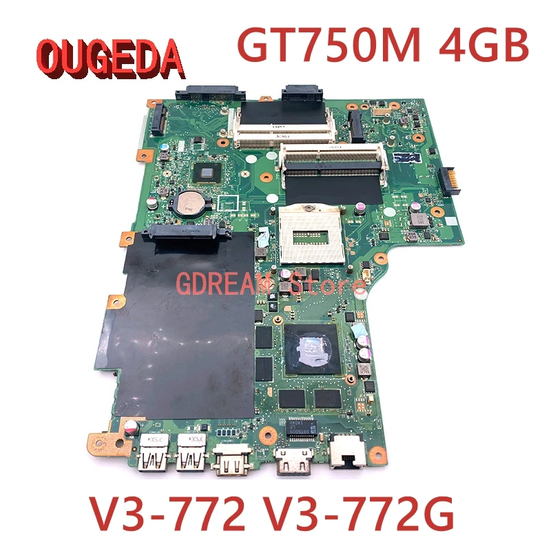 OUGEDA-NBM7411001-NB-M7411-001-EA-VA70HW-Mainboard-For-Acer-Aspire-V3 ...