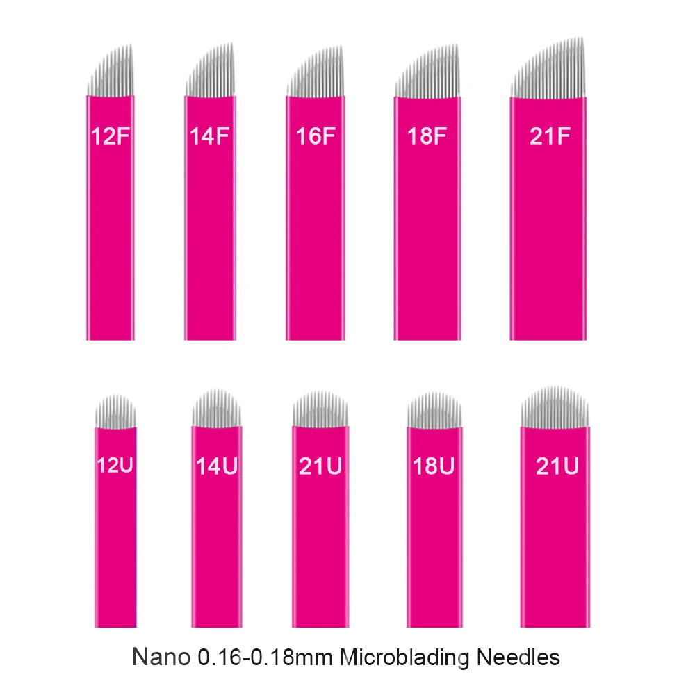 50-100pcs-0-16-0-18mm-Tebori-Blades-Microblading-Needles-Permanent ...