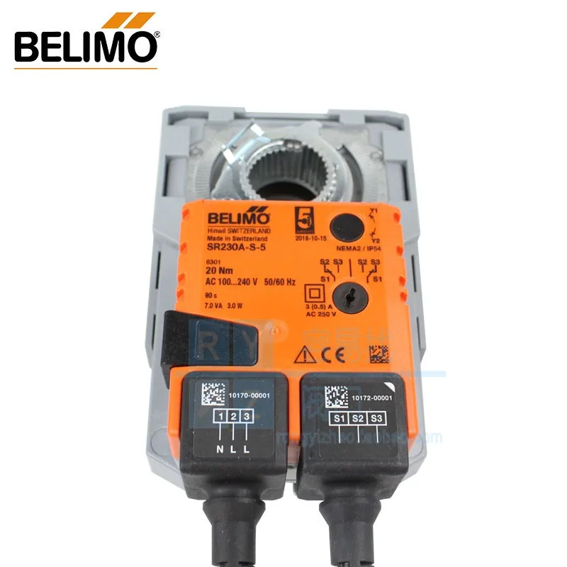 BELIMO suisse – actionneur de vanne à bille électrique SR230A-S, pilote de vanne papillon SR230A ...