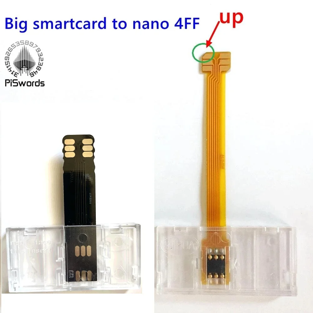 smartcard-converter-to-Vertical-nano-sim-usim-card-4FF-adapter ...