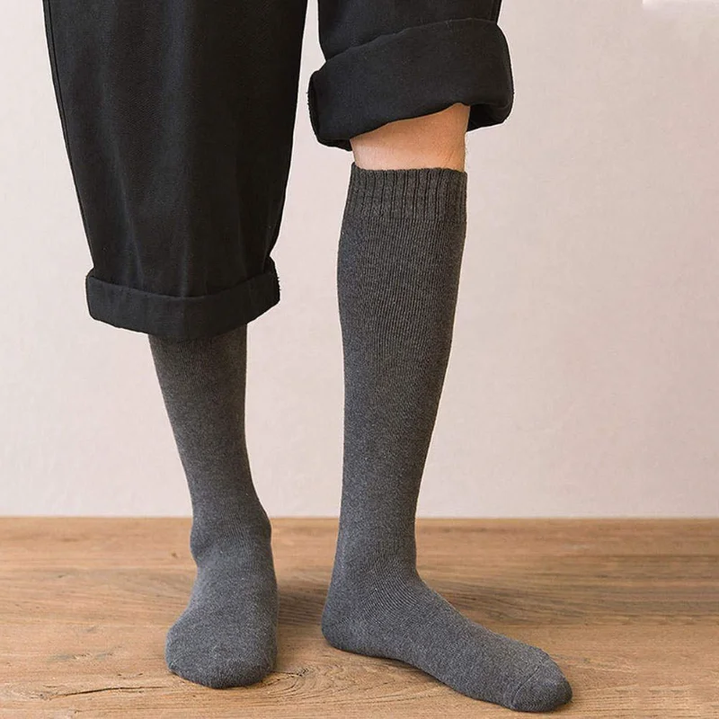 1pair-Men-s-Knee-Wool-Long-Socks-Winter-Thick-Warm-Harajuku-Retro ...