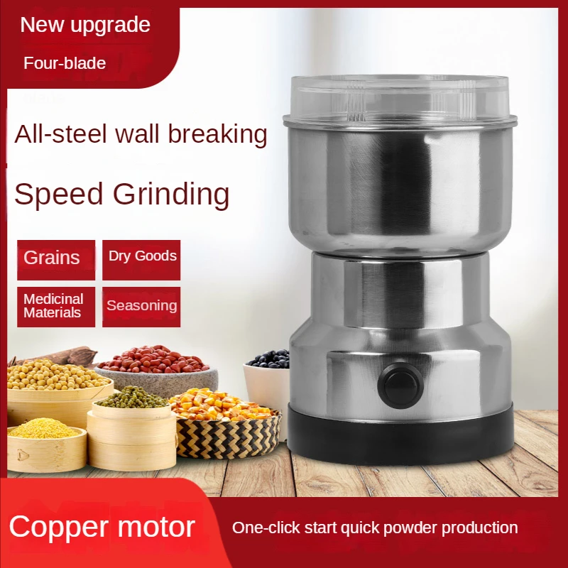 Small-Electric-Coffee-Grinder-Portable-Blender-Dry-Grains-Beans-Herbs ...
