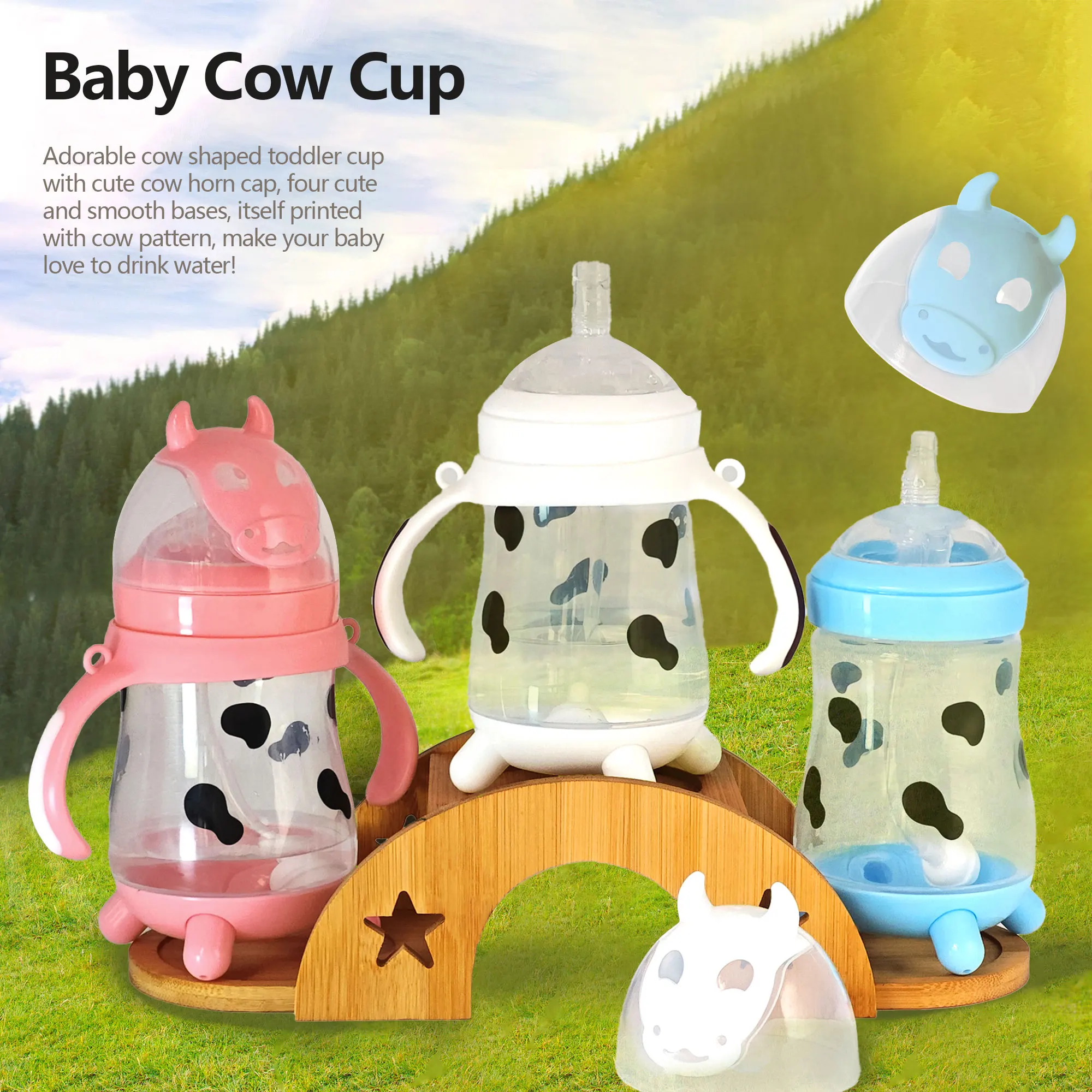 270ml-Baby-Wide-Bore-Gravity-Ball-Straw-Mug-2-8-years-old-Silicone ...