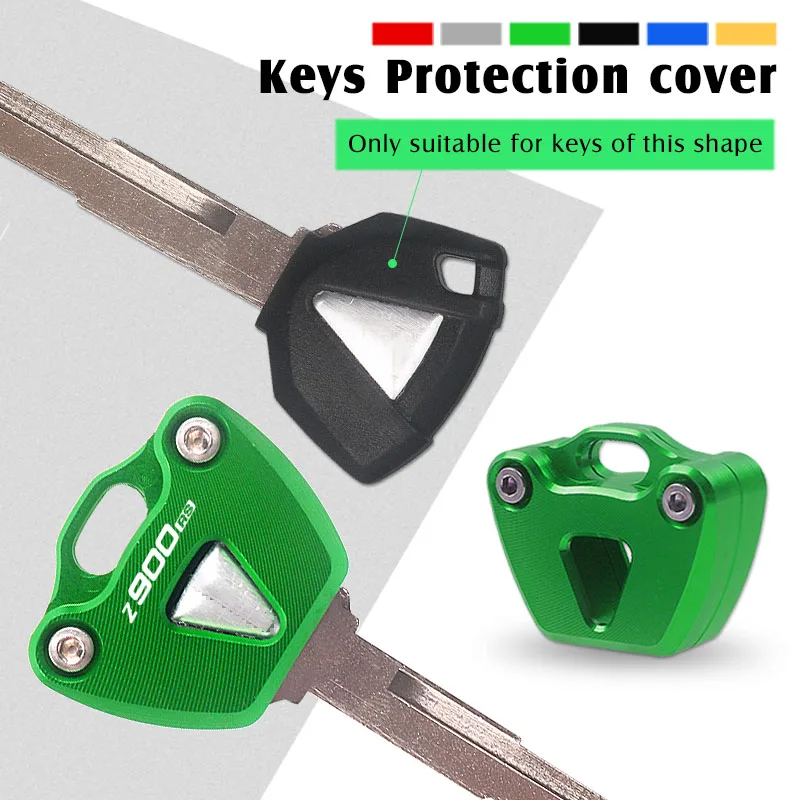For-KAWASAKI-Z650-Z900-Z900RS-Motorcycle-CNC-Key-Cover-Case-Shell-Keys ...
