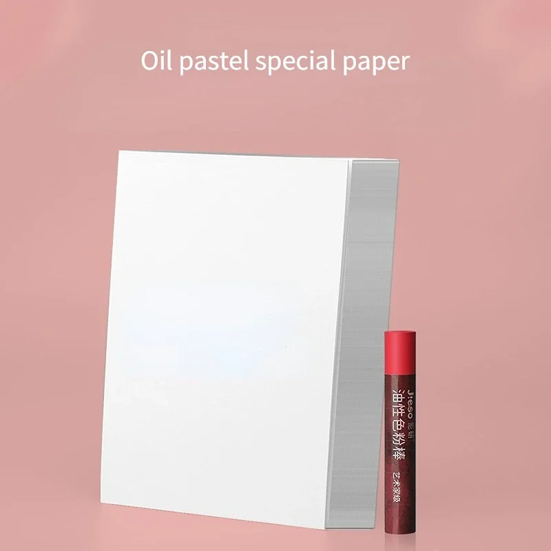 Oil-Pastel-Special-Paper-300g-Thick-Beige-Double-sided-Fine-Lines-Not ...