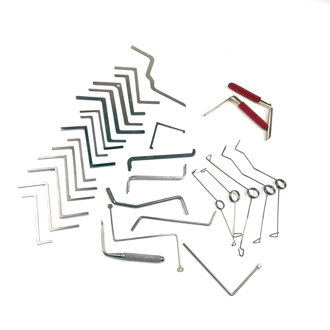 30pcs-HUK-Common-Lock-Push-Lever-Locksmith-LockPick-Tension-Wrench ...