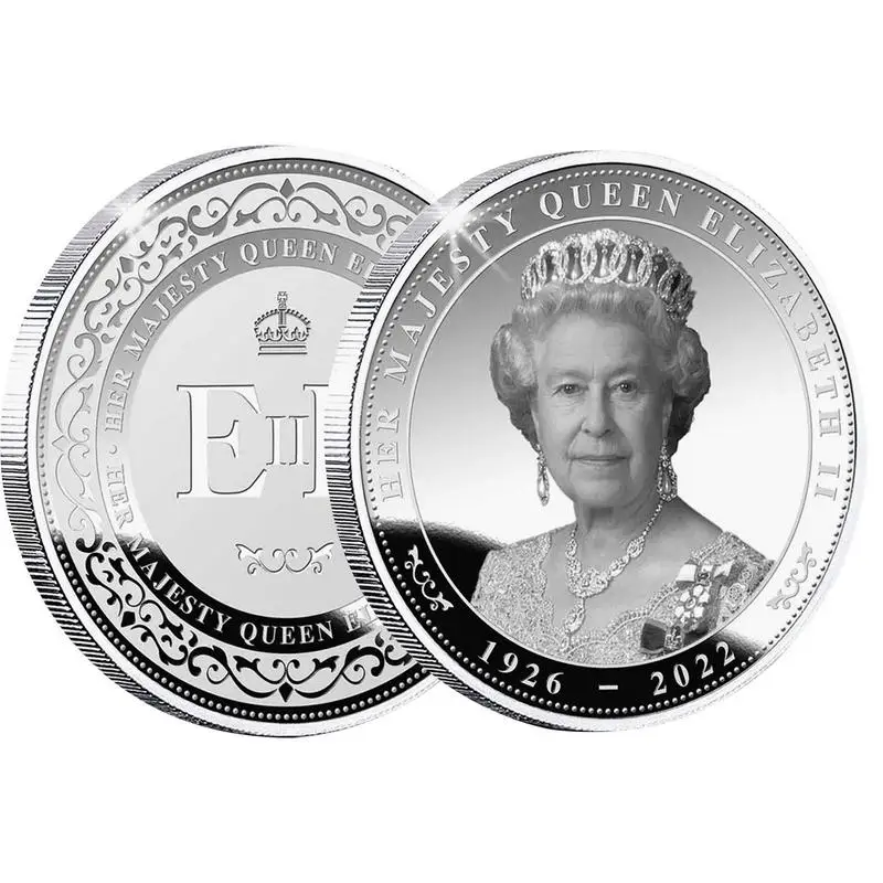 Moneda-conmemorativa-de-la-Reina-Elizabeth-II-recuerdo-de-fiesta ...