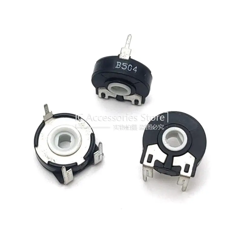 10PCS-PT15-500K-B504-Elliptical-Hole-Horizontal-Adjustable-Resistance ...