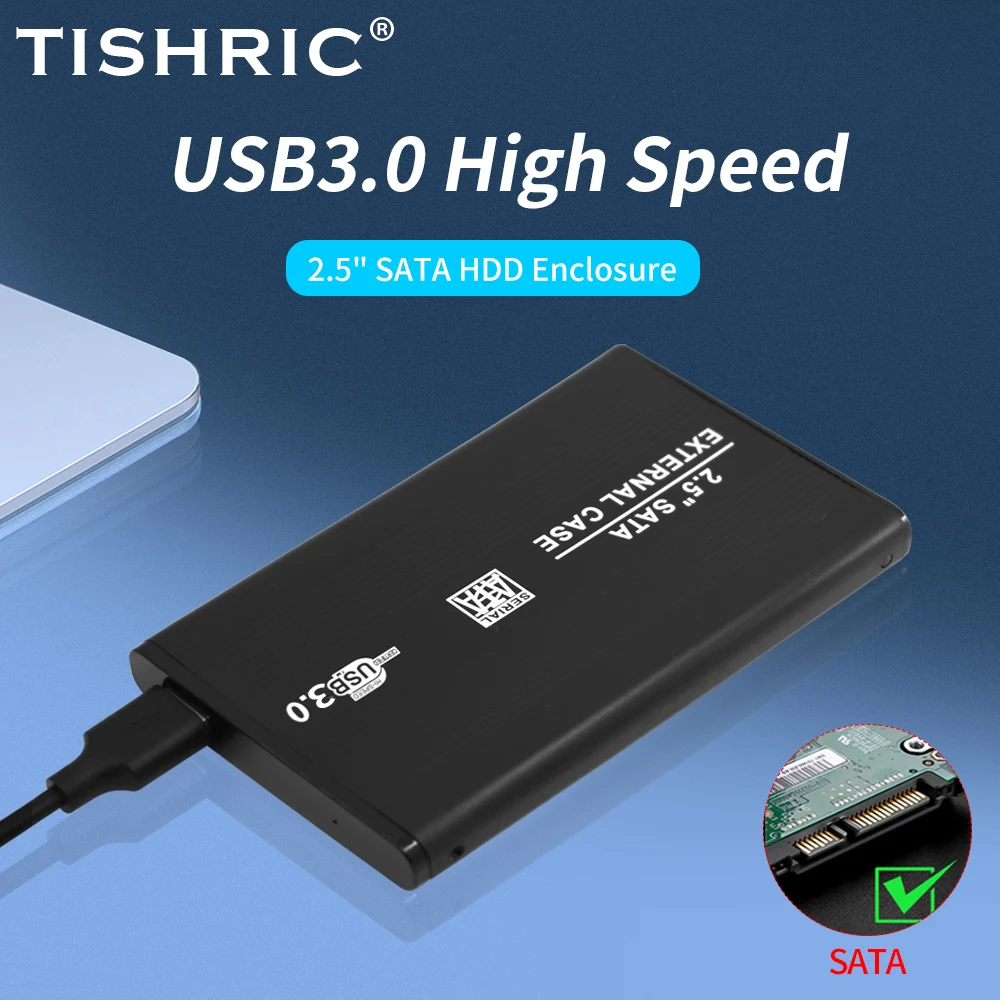 TISHRIC-5Gbps-10TB-High-Speed-HDD-Case-External-Hard-Drive-Optibay ...