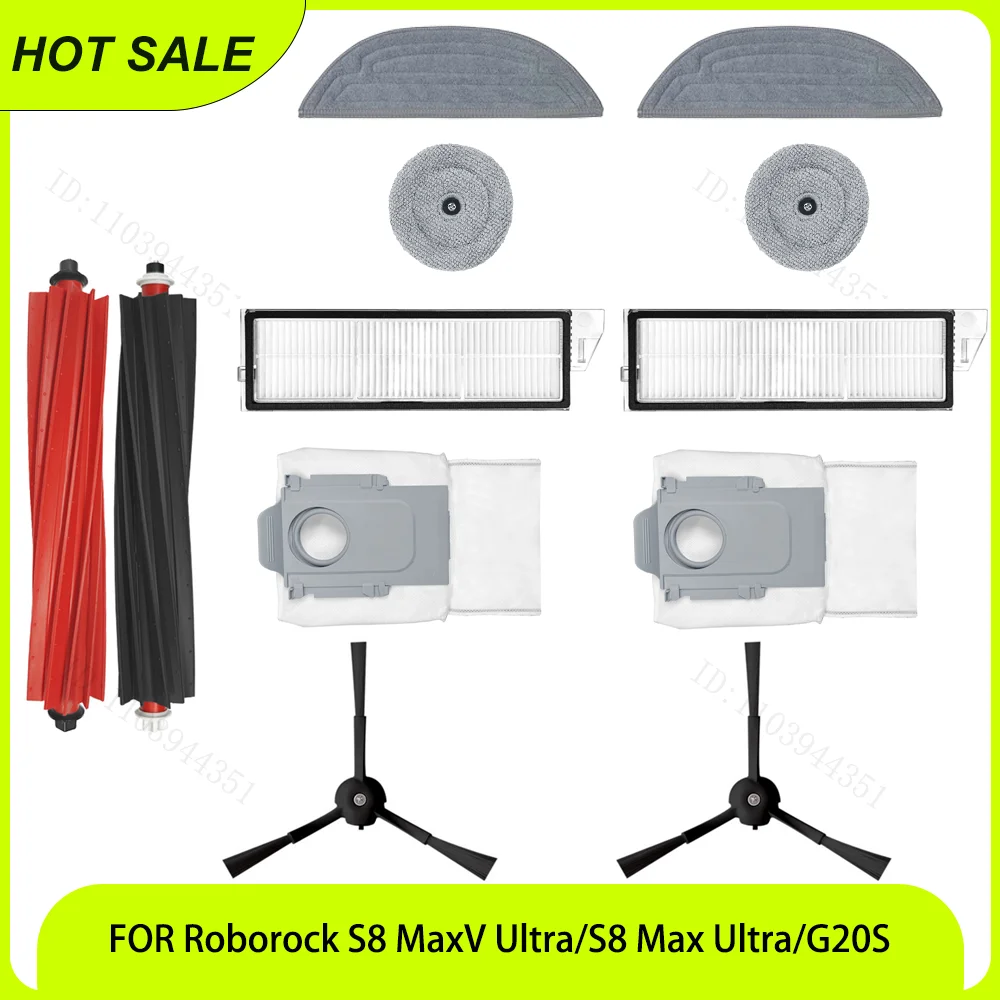 Roborock-S8-MaxV-Ultra-Robot-Vacuum-Spare-Parts-Main-Side-Double-Roll ...