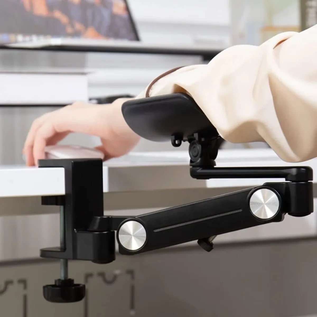 Ergonomic-Arm-Rest-Support-Extender-for-Desk-Computer-360-Rotating ...