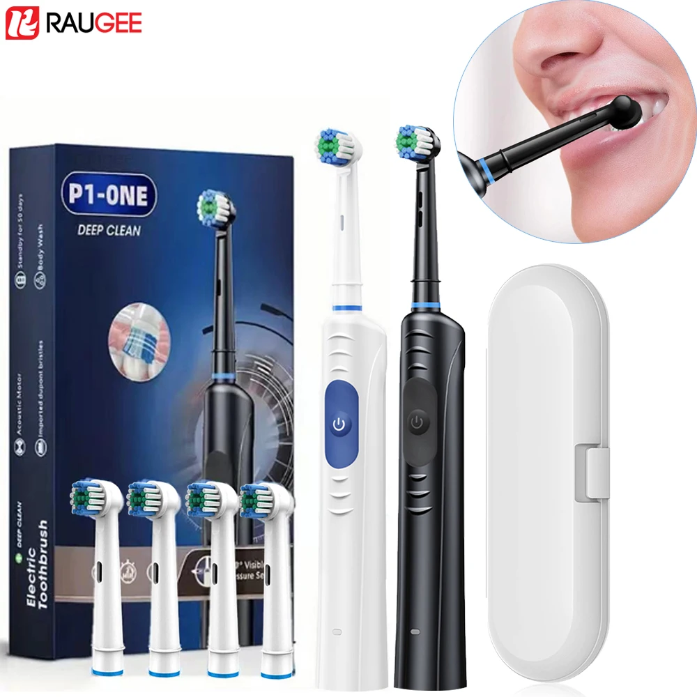 Rotating-Toothbrush-Intelligent-Electric-Tooth-Brush-Rechargeable ...