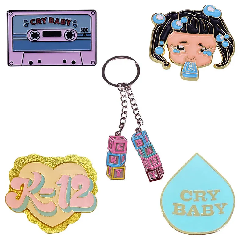 Melanie-Martinez-Enamel-Pins-Custom-Keychain-Tape-CRY-BABY-Singer ...
