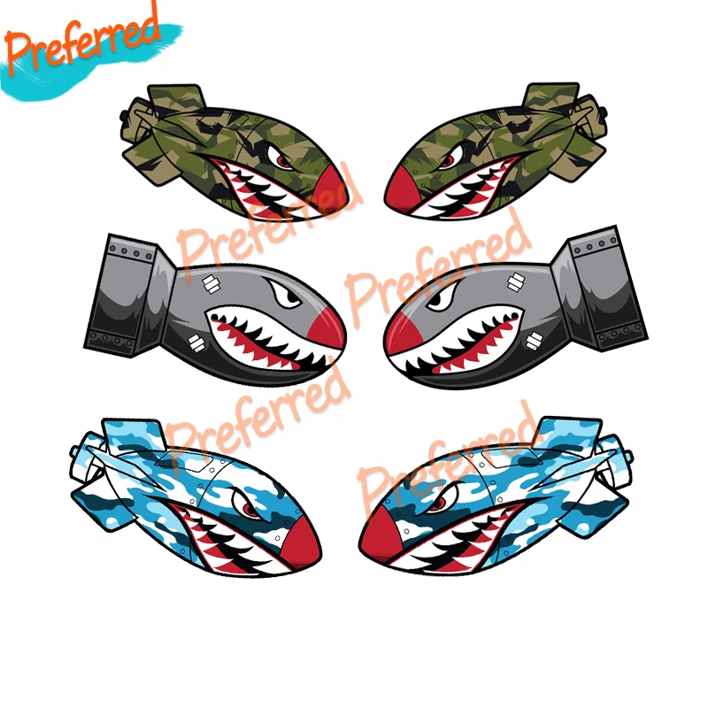 Shark Mouth Decal
