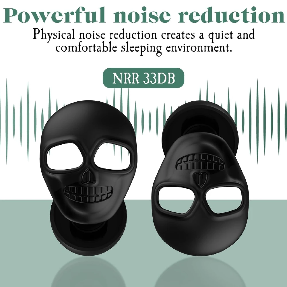 Noise-Cancelling-Earbuds-Reusable-flexible-silicone-hearing-protection ...