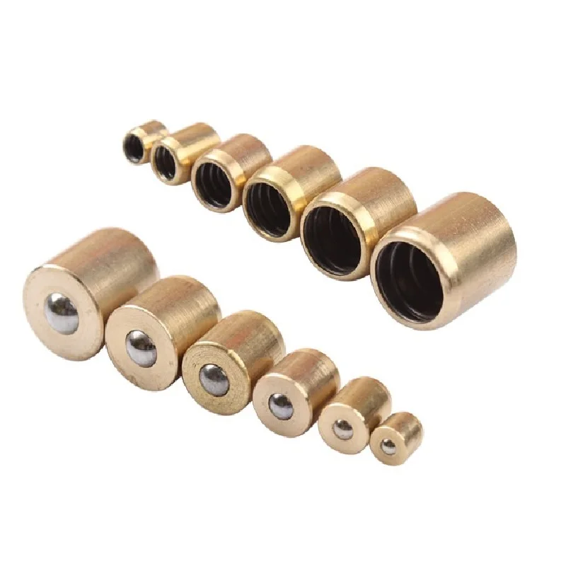 100Pcs-Brass-Press-Fit-Ball-Oiler-High-Press-Brass-Push-Button-Oiler ...
