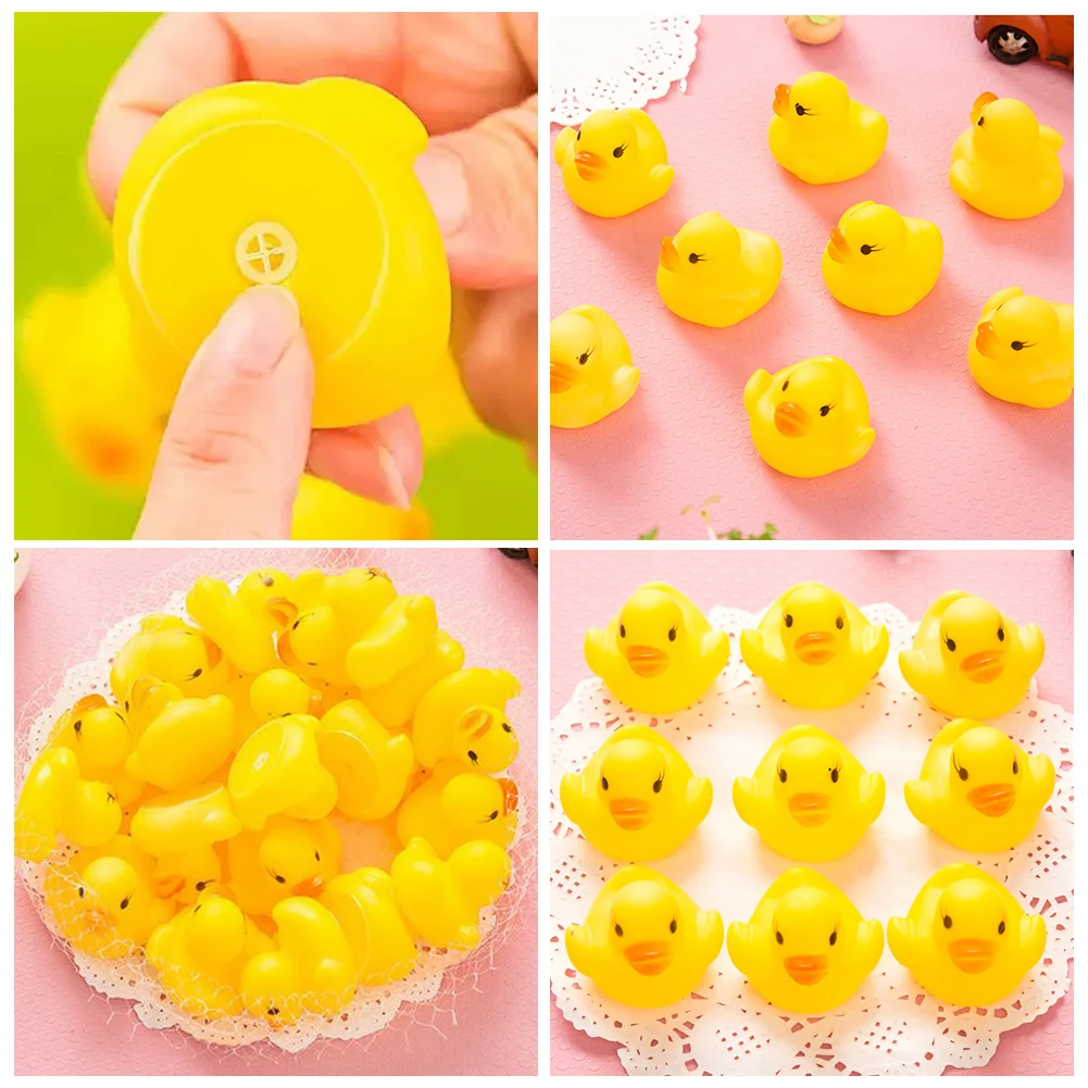 10pcs-set-Mini-PVC-Yellow-Duck-Toys-Souding-Duckie-Toys-Baby-Bath-Water ...