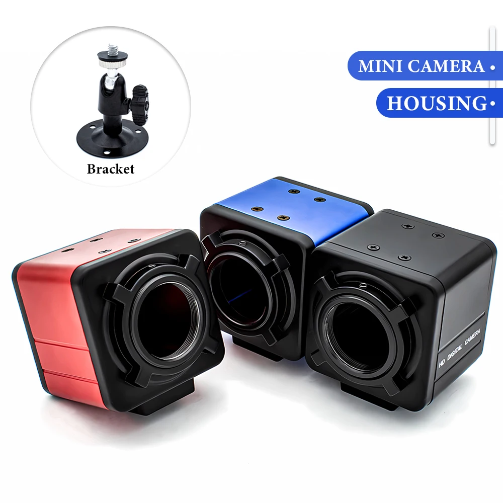 WGWK MINI Box Camera Shell Housing&Case Aluminum Cover Metal CS Mount ...