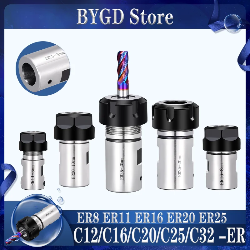 C16-C20-C25-ER8-ER11-ER16-ER20-ER25-ER-motor-shaft-extension-rod-motor ...