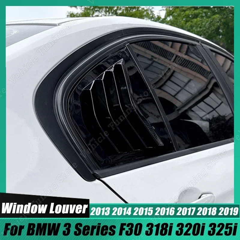 Side-Vent-Rear-Window-Shades-Louver-Shutter-Sticker-Cover-Trim-for-BMW ...