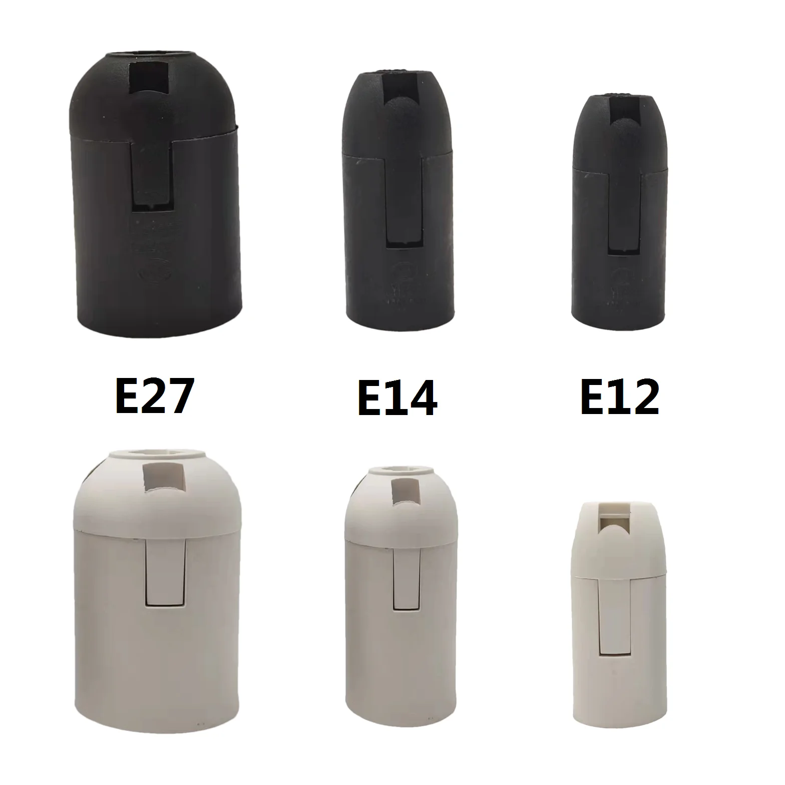accessories E12 E14 E27 lamp holder Holder accessori Lamp socket ...