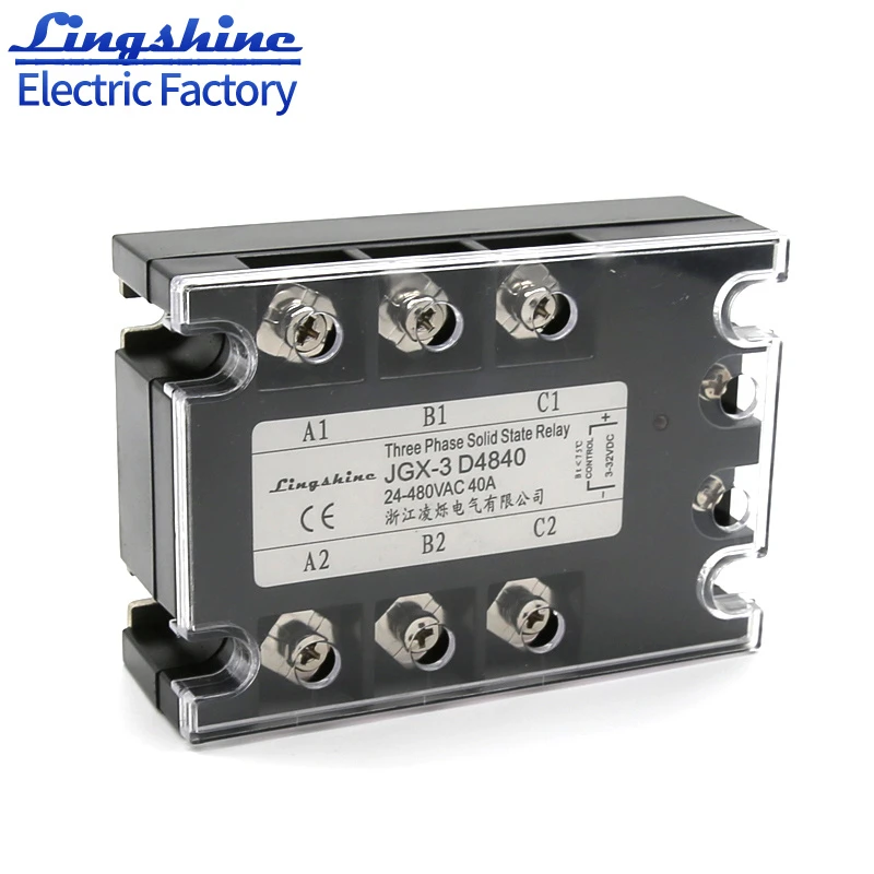380VAC 0 10V 4 20mA Three Phase Solid State Relay SSR 10A/25A/40A/60A ...