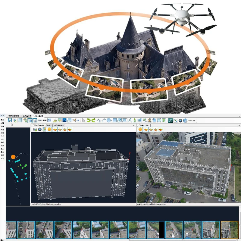 Drone Photogrammetry Survey 3D Molding Mapping Tilt Camera – SmeshMega.com