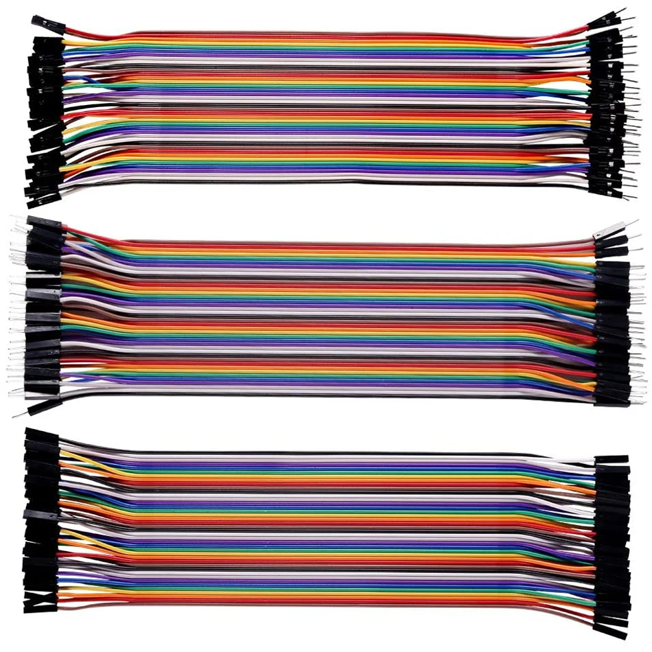 Wires Nearby YnGia 120pcs Multicolored Wire 40pin Male To Female ...