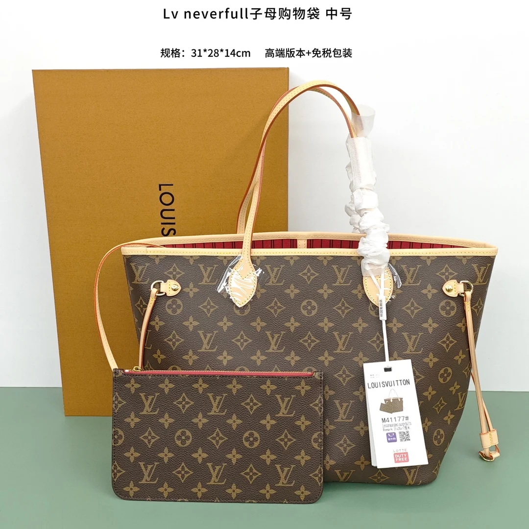LOUIS-VUITTON-LV-NEVERFULL-MM-Presby-print-Coated-Canvas-Cow-Leather ...