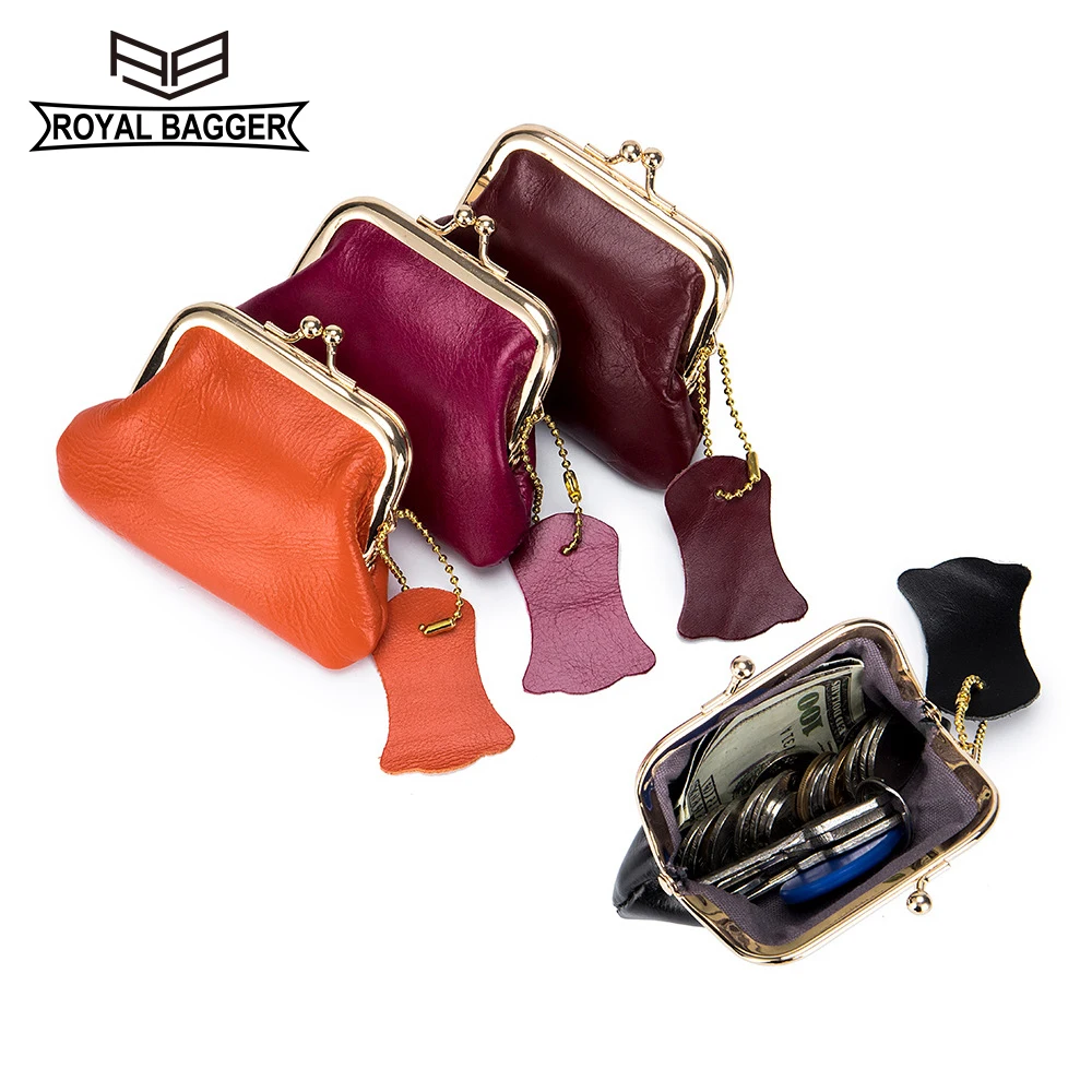 Royal-Bagger-monedero-para-mujer-cuero-de-vaca-genuino-carteras-de-moda ...