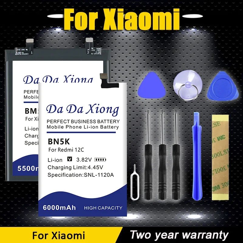 New-BN5K-BP4K-BM5J-COLOR-46-Battery-For-Xiaomi-Redmi-Note-Poco-12-12C ...