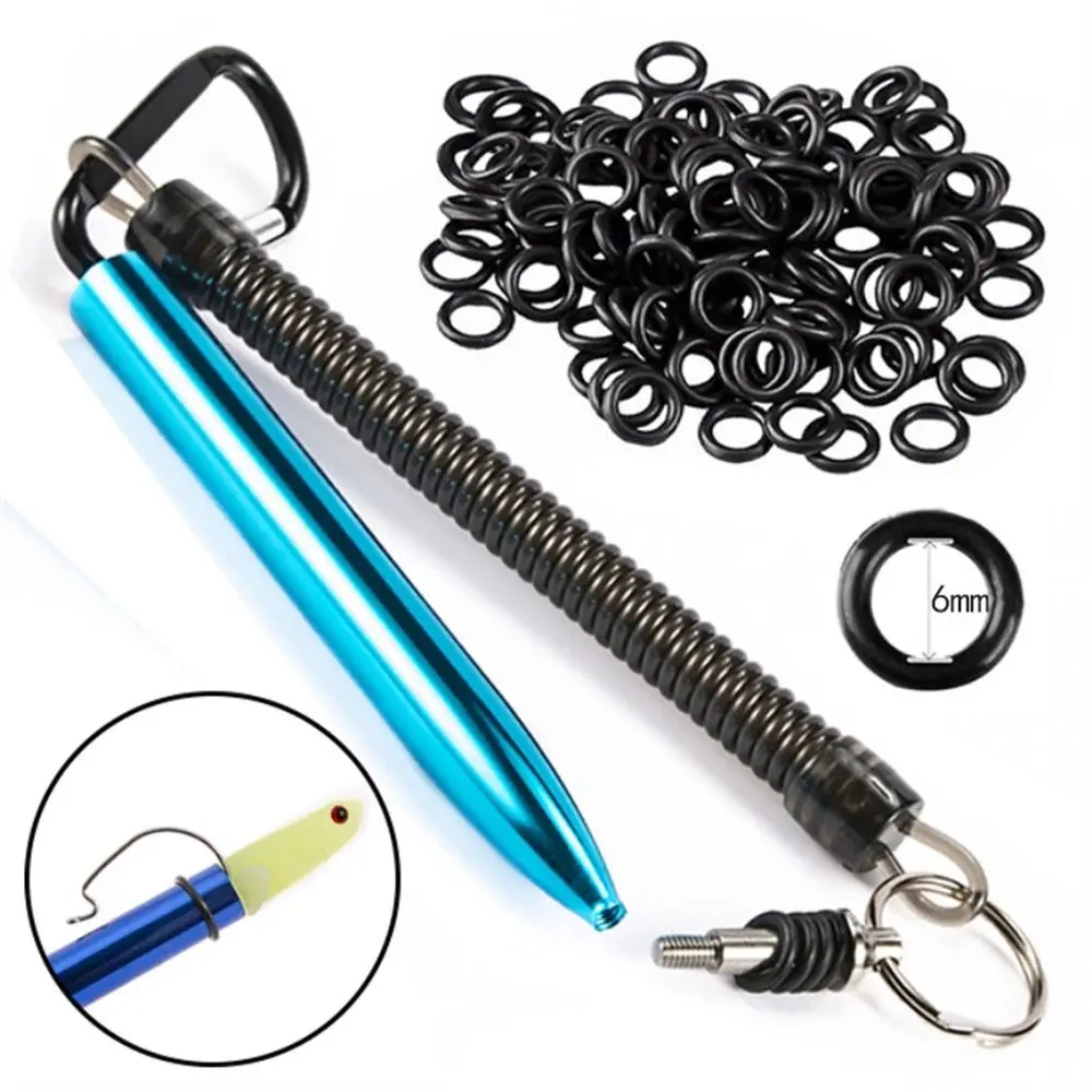 With-Carabiner-Wacky-Worm-Rig-Tool-Aluminium-Alloy-6mm-Wacky-Rig-Tool ...