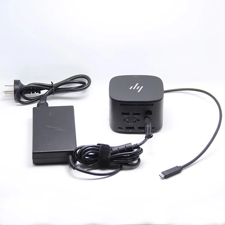 Compatível com hp g2 thunderbolt 3 docking station pd100 watt fonte de ...