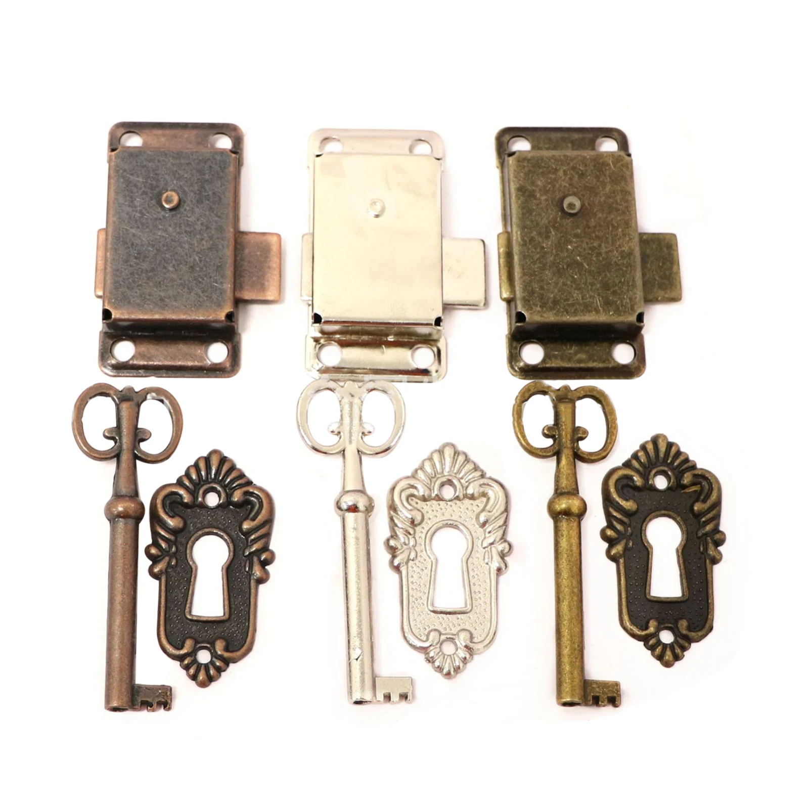 53-26mm-Vintage-Lock-Cabinet-Door-Lock-Set-with-Key-For-Drawer-Wardrobe ...