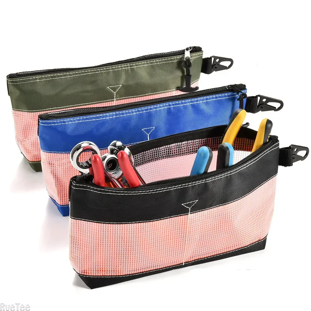 Waterproof-Antistatic-Small-Tool-Bag-Clear-Tool-Pouch-with-Zipper-Heavy ...