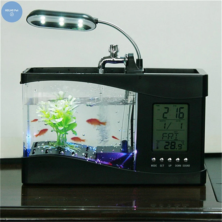 Multifunctional-Mini-USB-Desk-Landscaping-Aquarium-with-Light-Fish-Tank ...