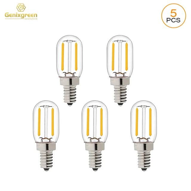 Genixgreen DC AC 12V 24V E14 LED Bulb T22 1W Low Voltage Tubular ...