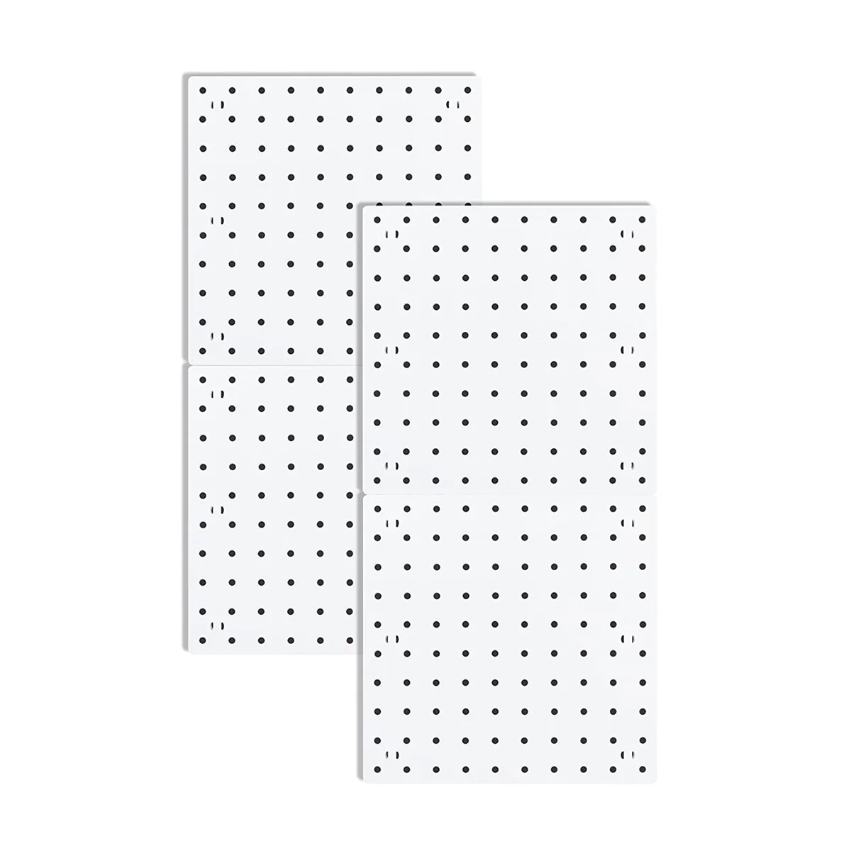 Pegboards, Pegboard Wall Organizer Panels, Peg Boards for Wall(4Pcs ...