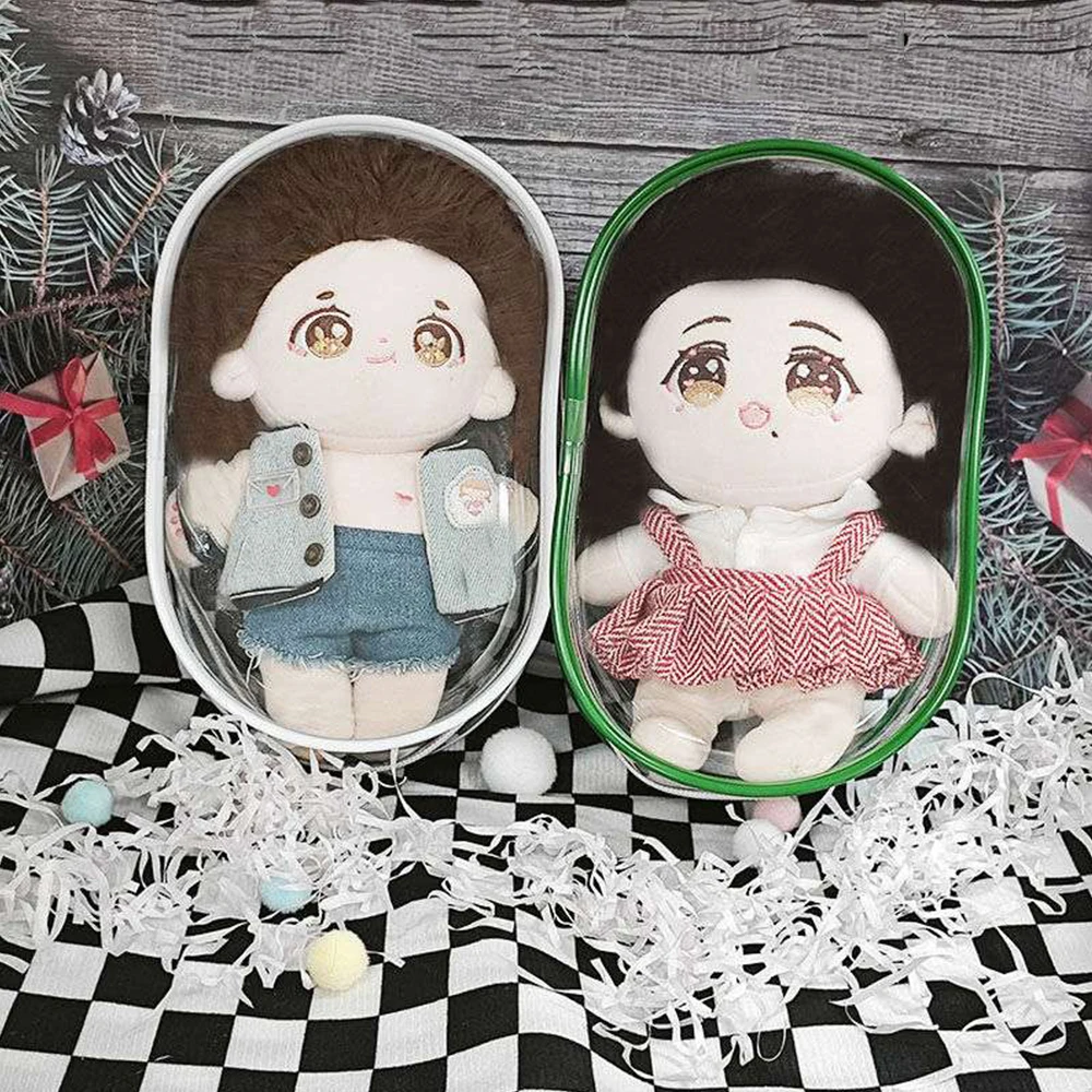 22CM-Plush-Doll-Out-Bag-PVC-Transparent-Cotton-Doll-Display-Pouch-Clear ...