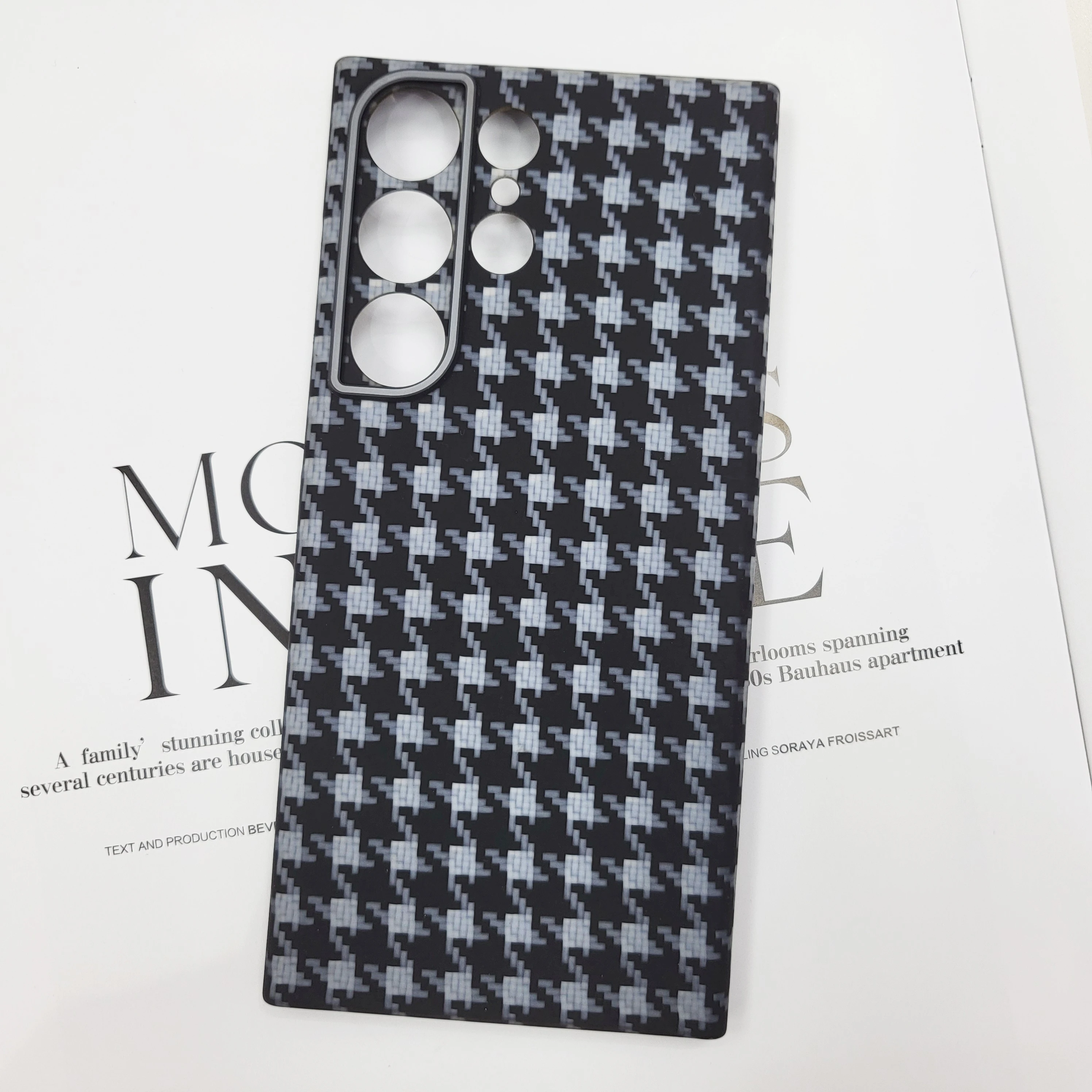 real carbon fiber smartphone case for samsung u23 ultra Ultra Thin ...