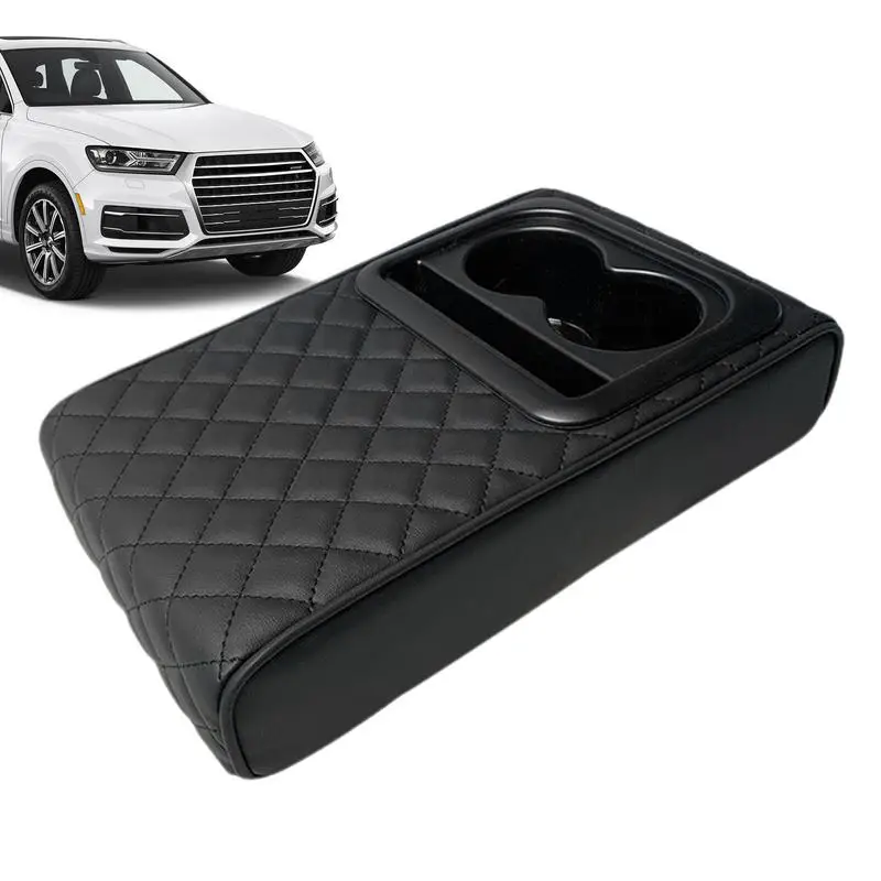 Center-Console-Armrest-Cover-PU-Leather-Auto-Armrest-Cover-Protector ...