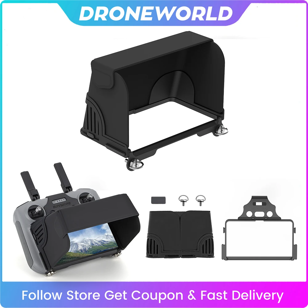 For-DJI-RC-2-Remote-Control-Sunhood-Foldable-Light-Screen-Protector-For ...