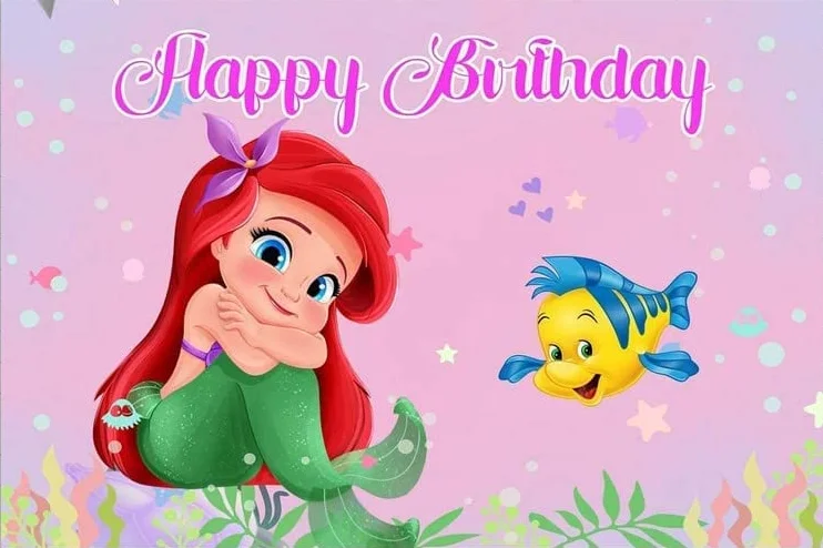 Happy Birthday Princess Ariel Princess Ariel Little Mermaid