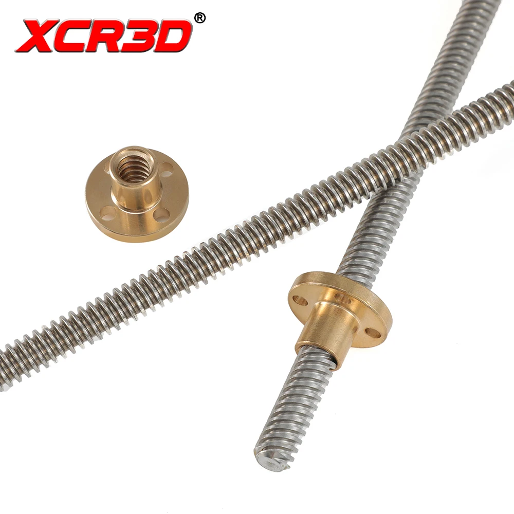 XCR3D-3D-Printer-Parts-T8-Lead-Screw-250mm-300mm-350mm-400mm-450mm-Lead ...
