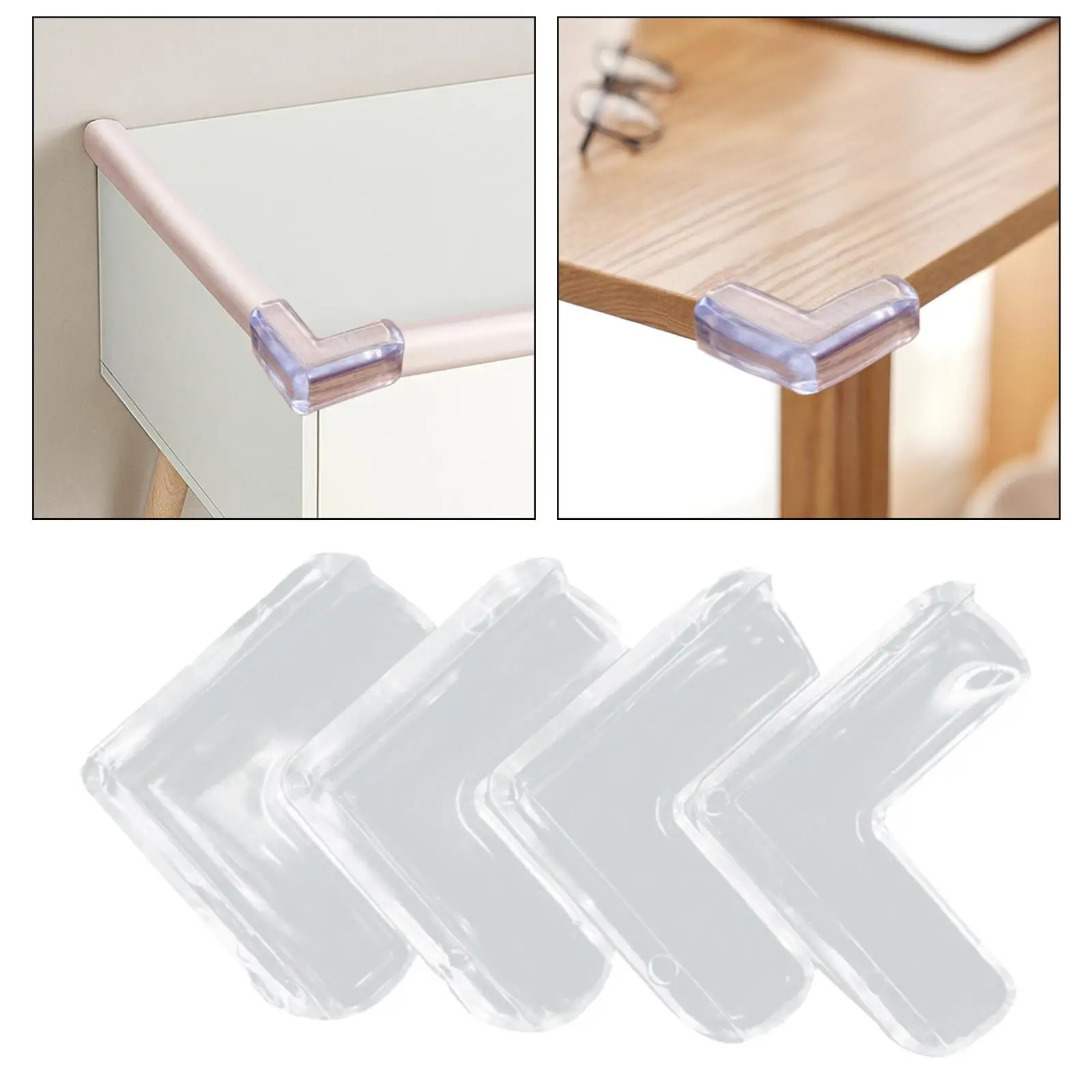 4-Pieces-Corner-Protector-for-Baby-Edge-Bumper-Transparent-Table-Corner ...