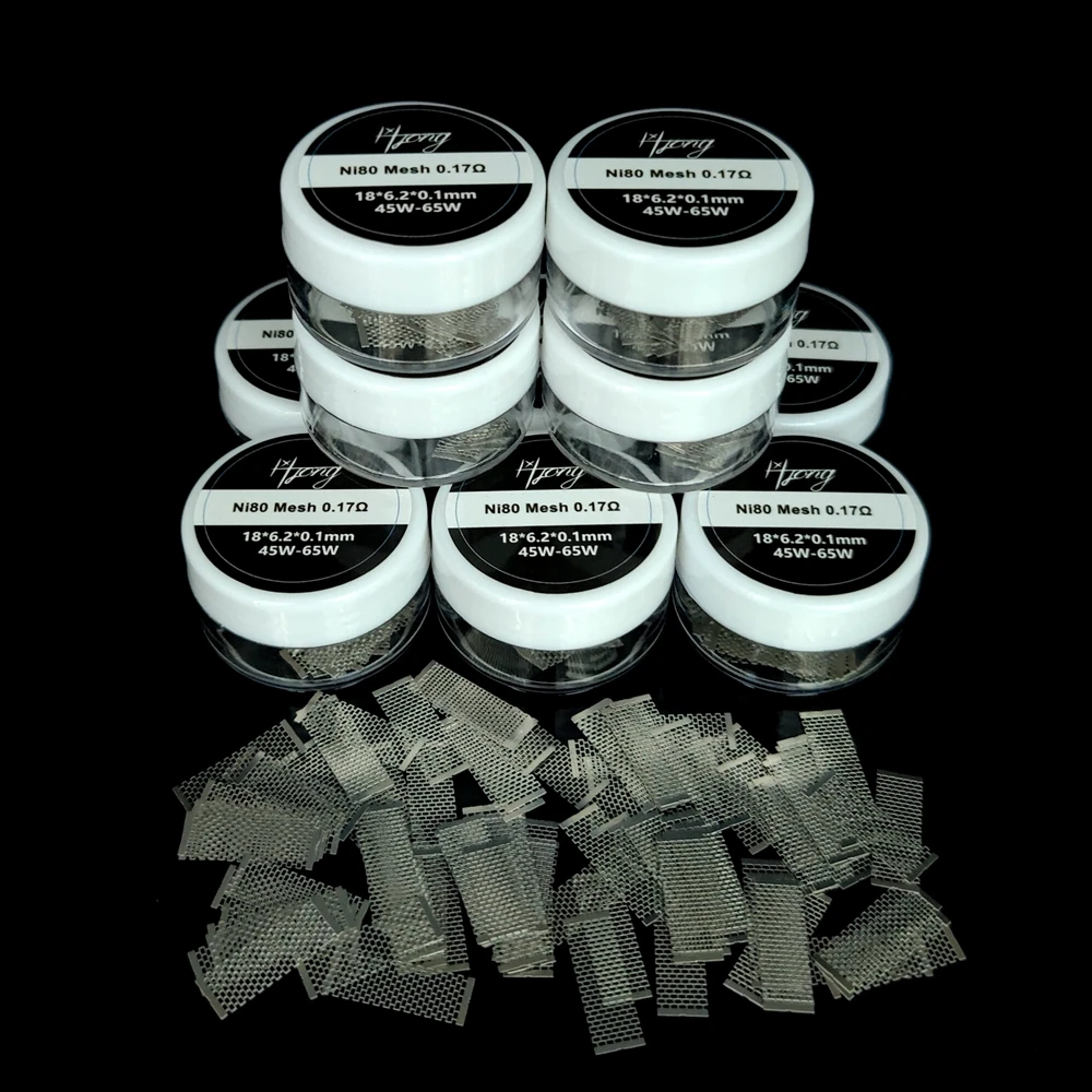 100PCS-Original-Hong-RTA-Mesh-Coil-RDAA-Ni80-A1-For-Zeus-X-Mesh-Kylin-M ...